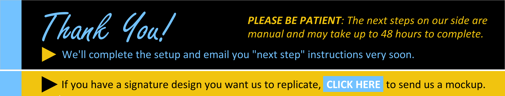 thank you | Dynasend